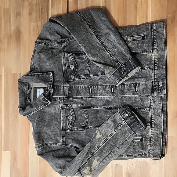 Goodfellow & Co | Jackets & Coats | Distressed Denim Jacket | Poshmark